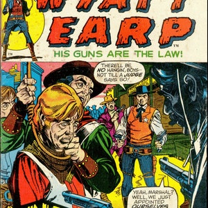 Wyatt Earp Comics Rare Vintage. Golden Age (from 1955 1-34; Compact ...