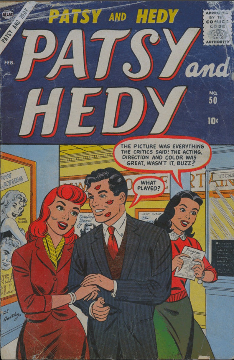 Patsy and Hedy Comics. Rare Vintage. Silver Age. From 1952; 1-110, 110 ...