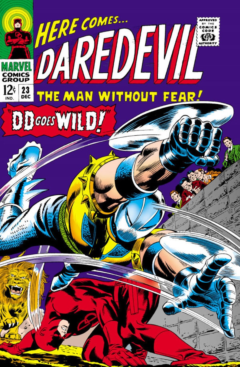 Daredevil Comics. Comics Rare Vintage Compact Disc No.1 and No.2 - Etsy