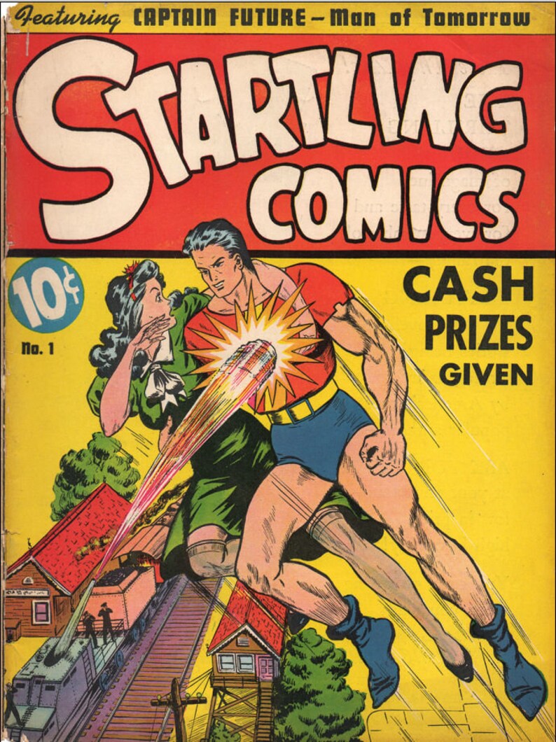 Startling Comics. Golden Age. Rare Vintage Comics 1940-1948 - Etsy