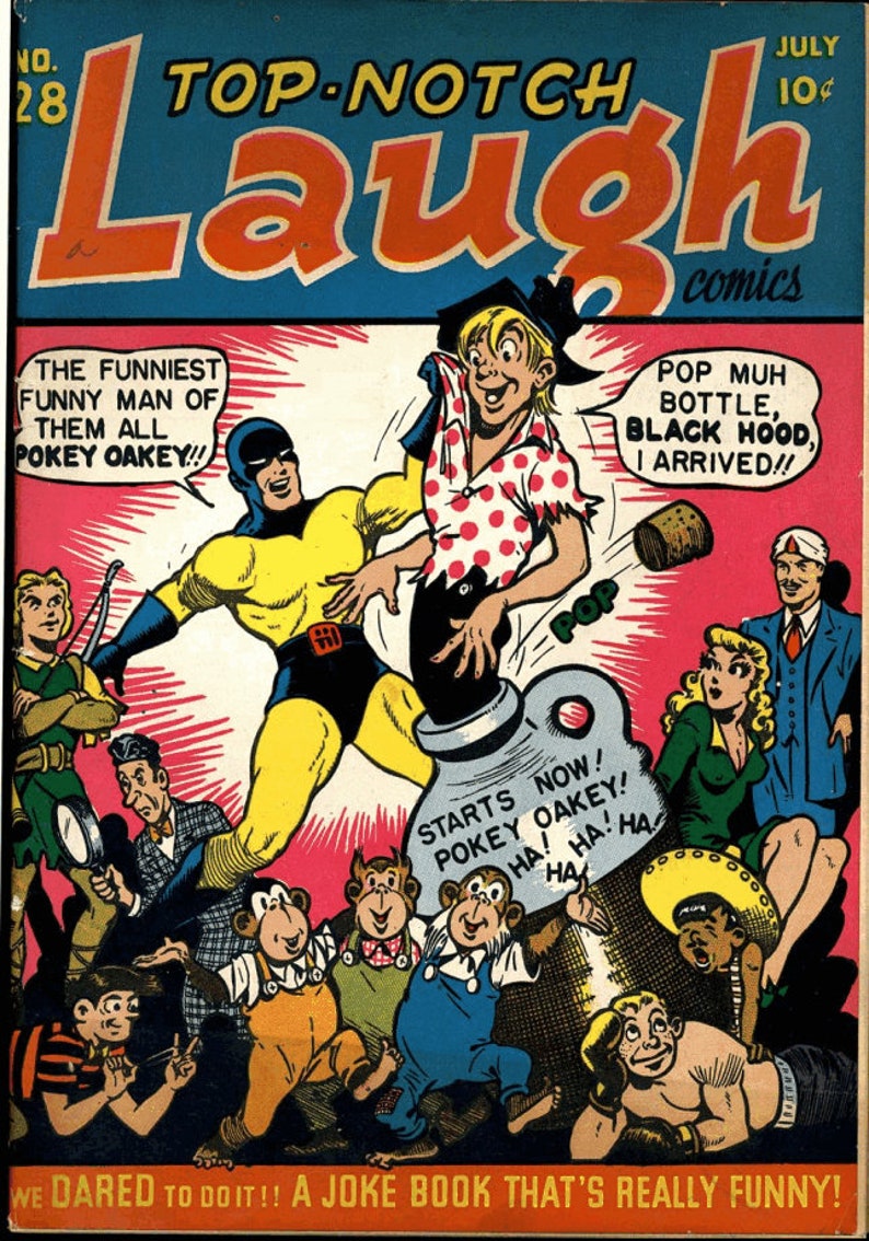 The Story Top-notch (+ Top-notch Laugh +suzie) Comics. Golden Age. Rare ...