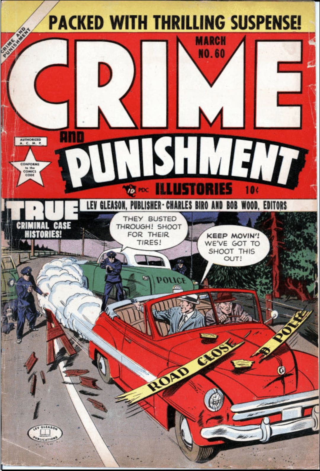 Crime and Punishment Comics. Golden Age. Rare Vintage Comics (1948-1955 ...
