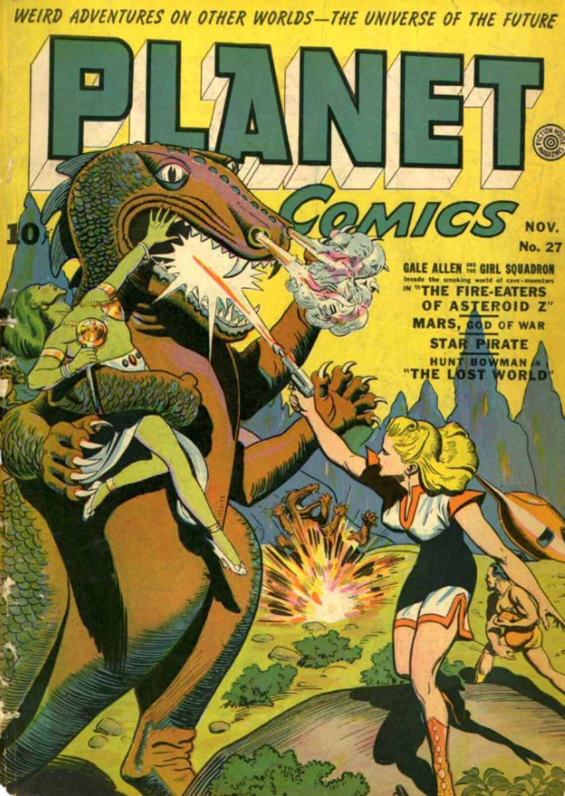Planet Comics. Golden Age. Rare Vintage Comics 1940-1953 1-73 ...