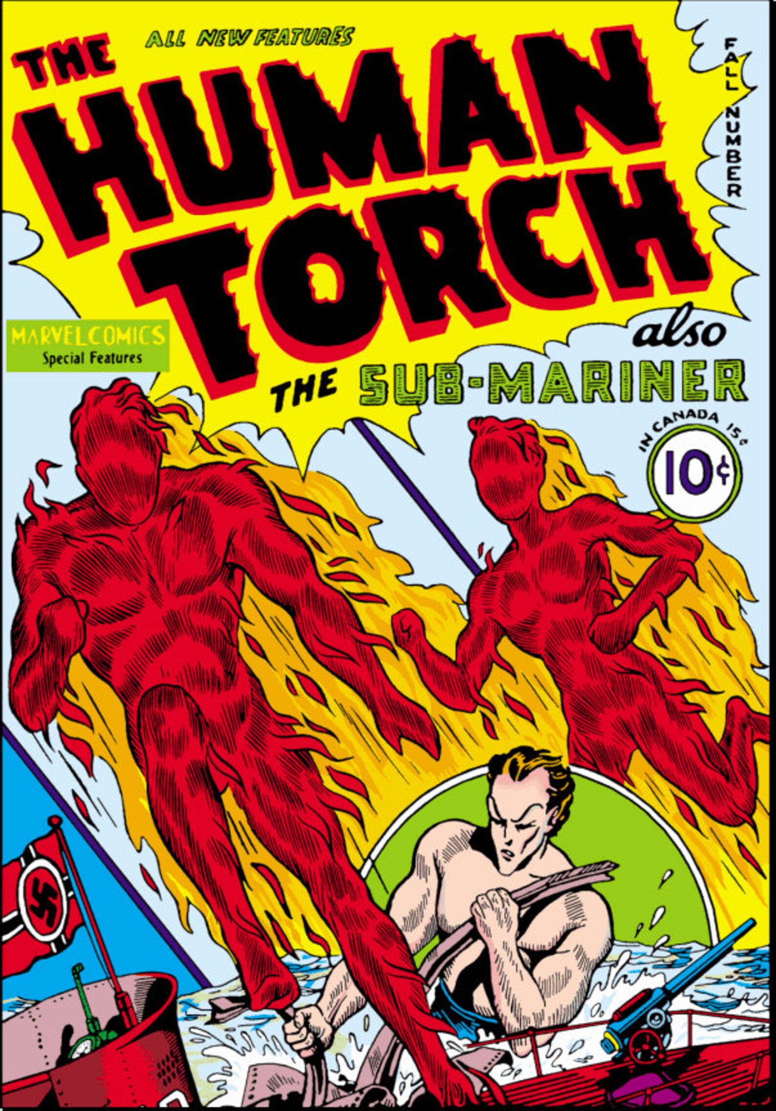 Human Torch Comics. Rare Vintage. Golden Age (1940-1954; 1-38 and 1974 ...