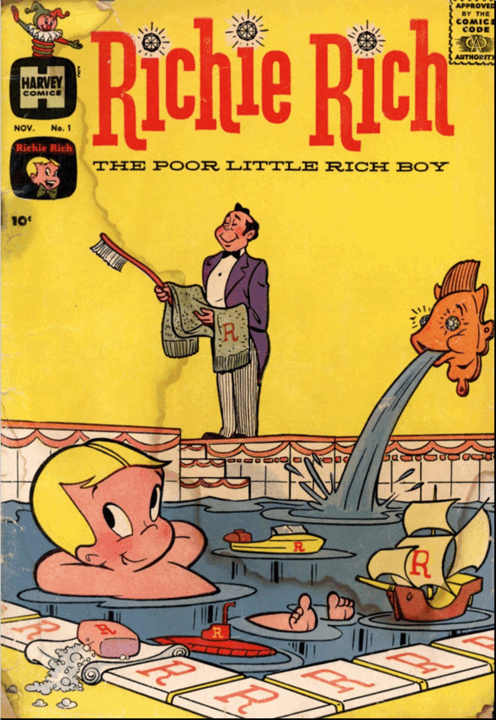 Richie Rich Comics. Silver Age. Rare Vintage Comics. Compact Disc No.1 ...