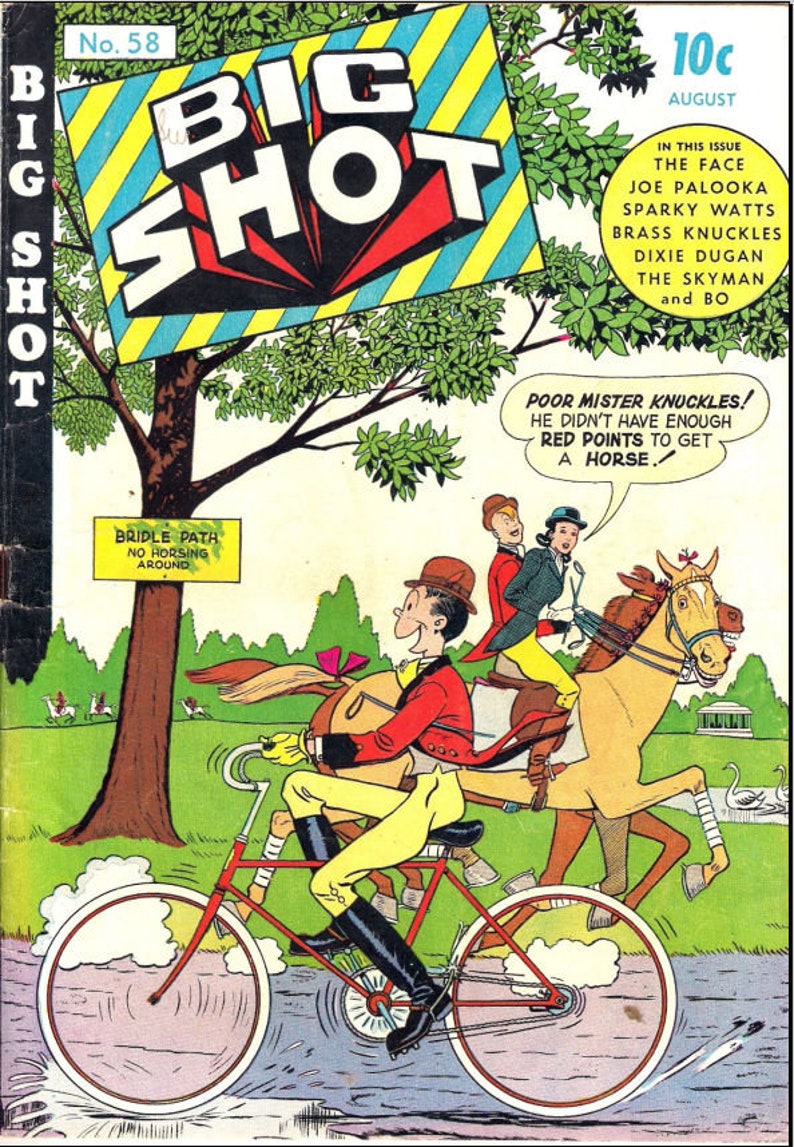Big Shot Comics. Golden Age. Rare Vintage Comics. 1940-1949 - Etsy