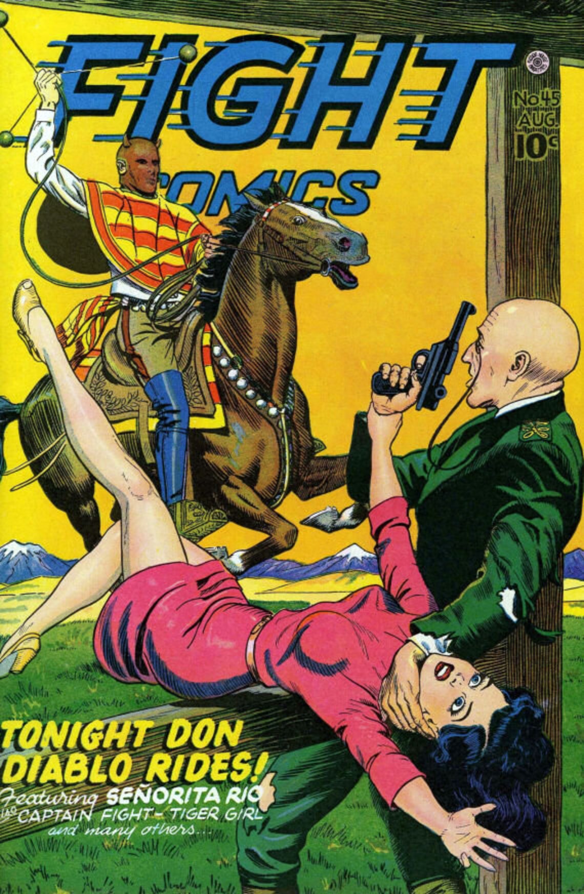 Fight Comics. Golden Age. Rare Vintage Comics 1940-1954 DVD No1 and DVD ...