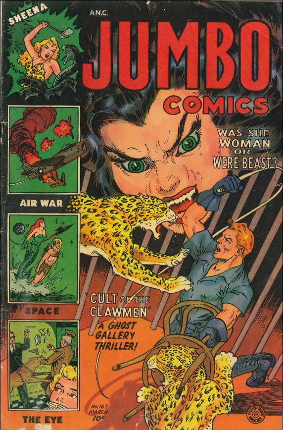 Jumbo Comics. Golden Age. Rare Vintage Comics 1938-1953 1-167 ...