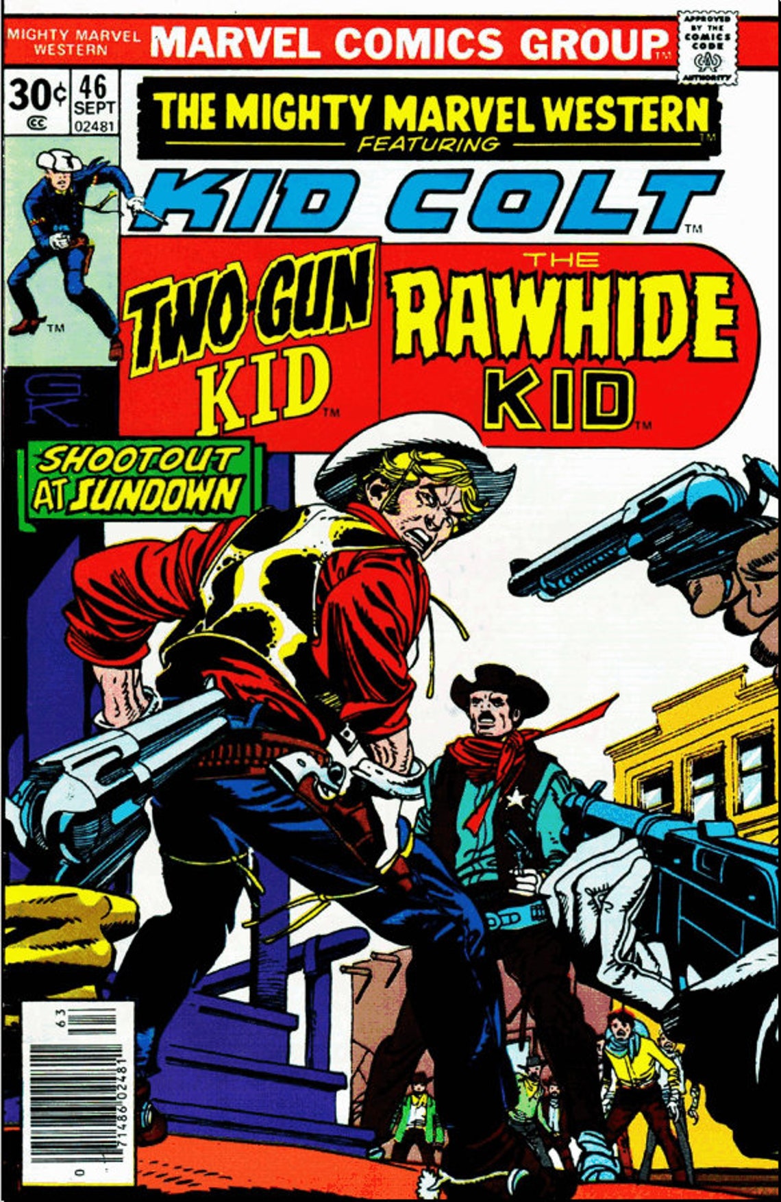 Mighty Marvel Western Comics. Rare Vintage. Silver Age. From - Etsy