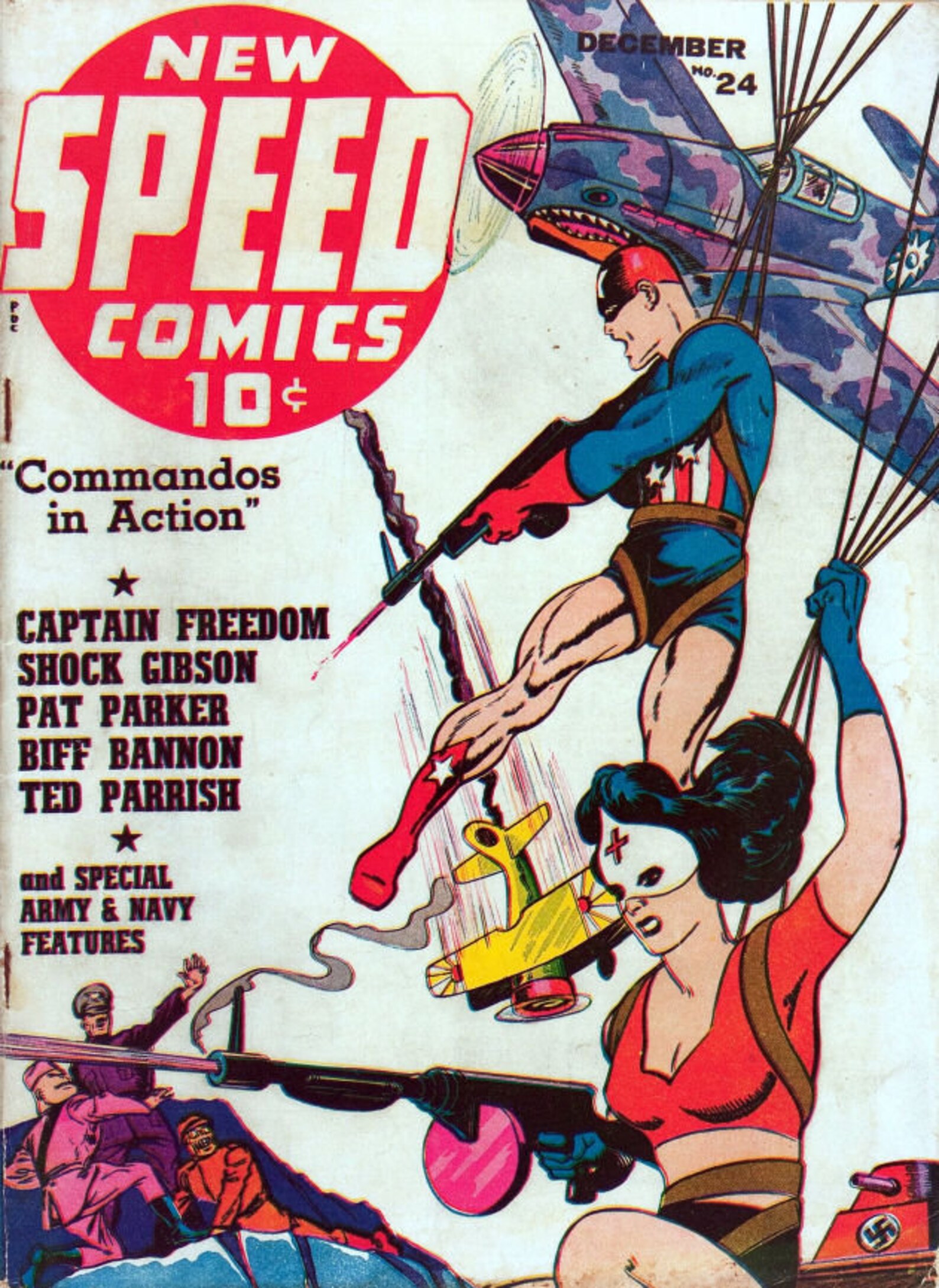 Speed Comics. Golden Age. Rare Vintage Comics Compact Disc 1941-1946 43 ...