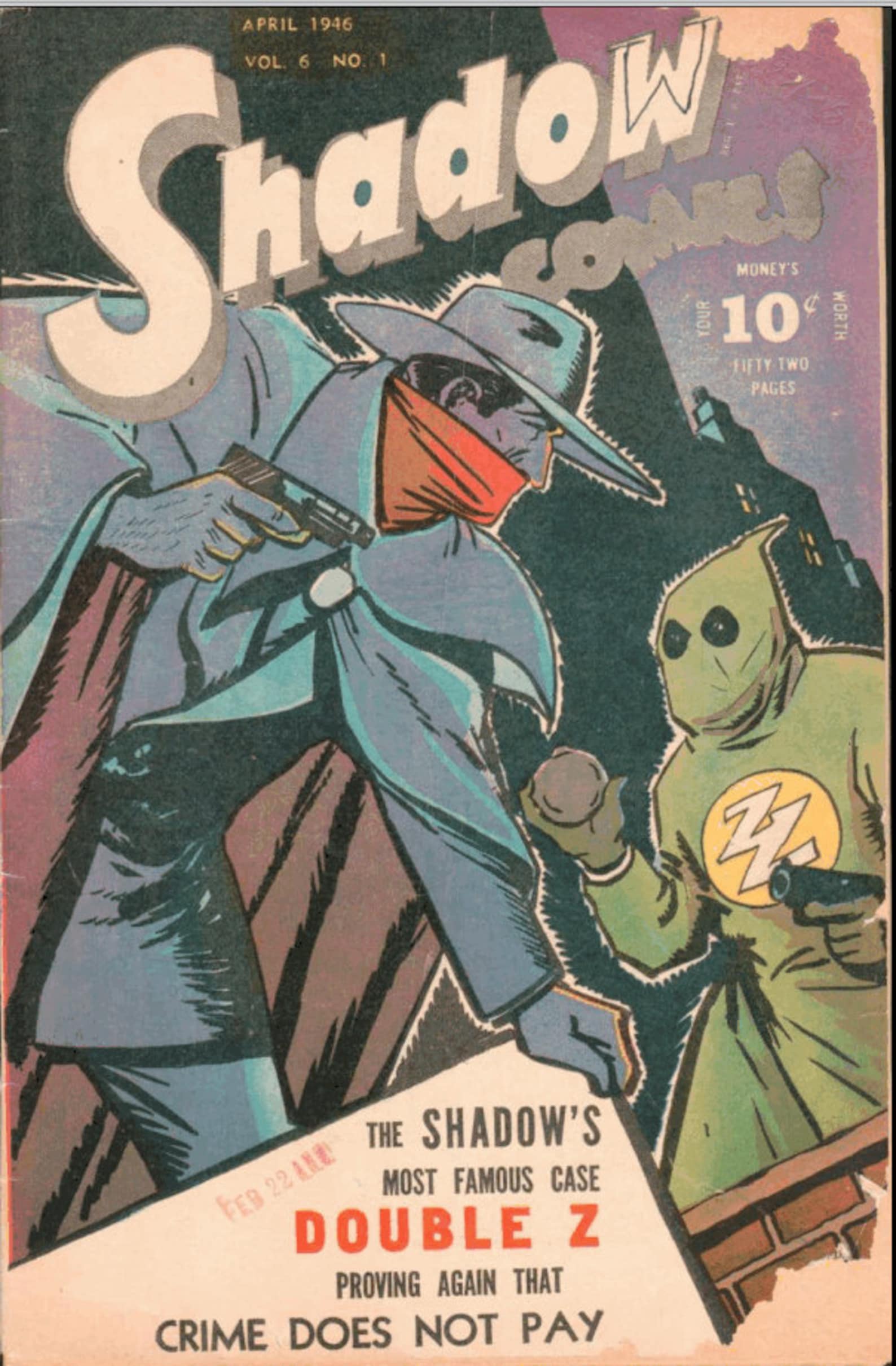 Shadow Comics. Rare Vintage. Golden Age. 1940-1949 72 Publications ...