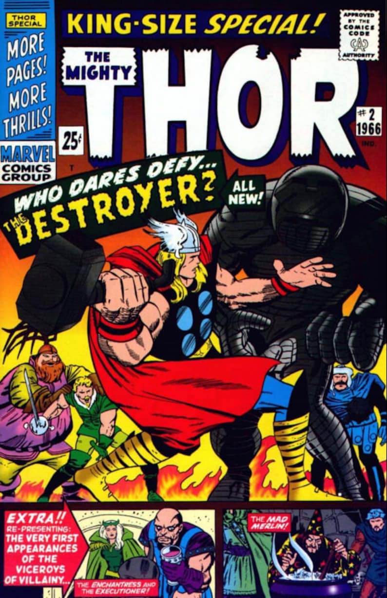 Thor Comics Mervel. Rare Vintage Comics (compact Disc No1., No2 and No3 ...