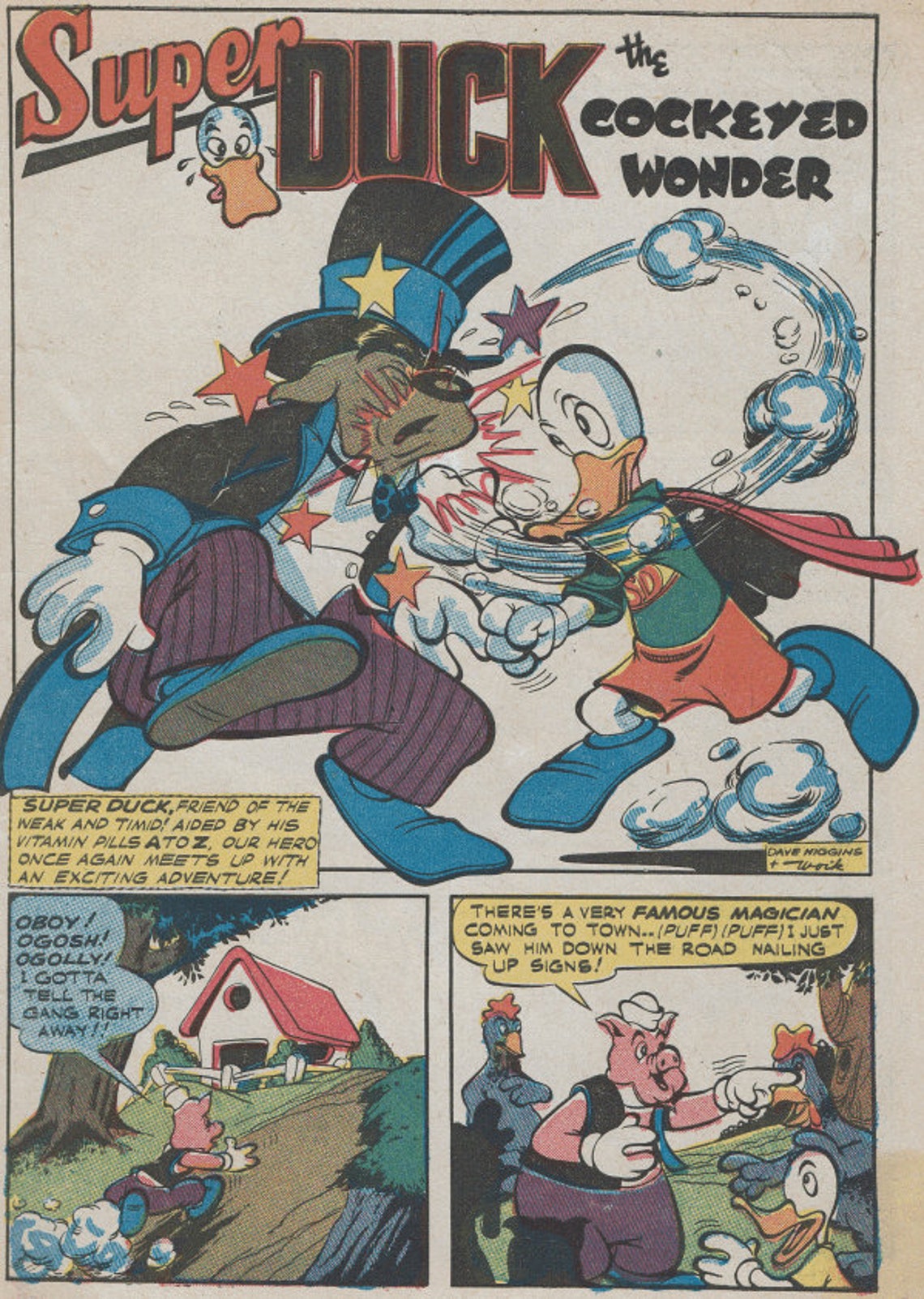 Super Duck Comics. Golden Age. Rare Vintage. (1944-1960; 1-93 ...