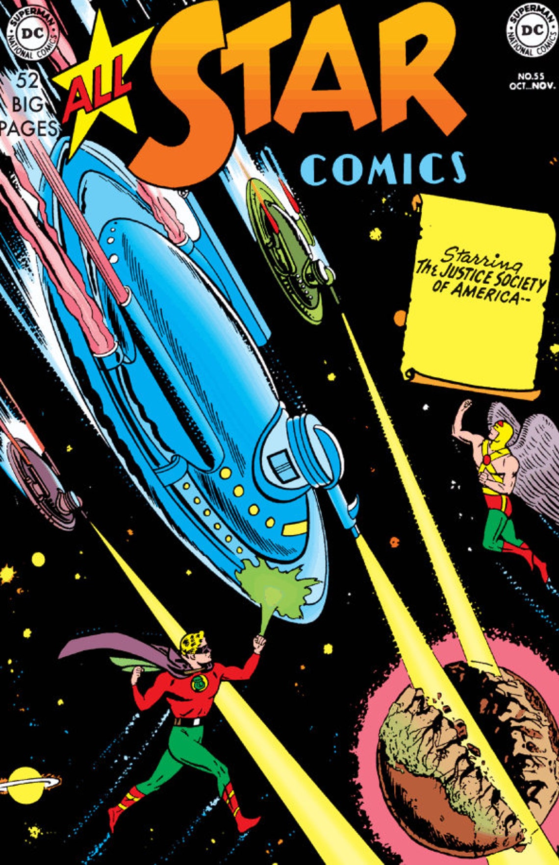 All-star Comics. Golden Age. Rare Vintage Comics from 1940 1-74 ...