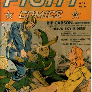 Fight Comics. Golden Age. Rare Vintage Comics (1940-1954; DVD No1 and ...