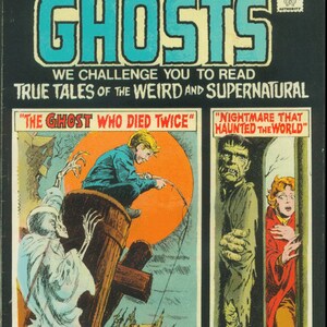 Ghosts Comics. Rare Vintage. Silver Age. From 1971. Compact Disk - Etsy