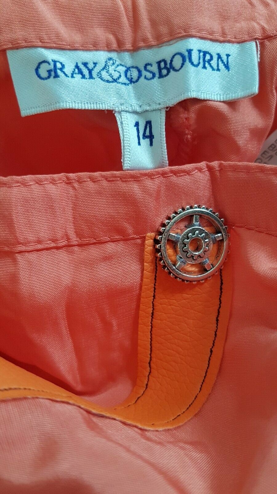 Revamped Gray & Osborn Bustle Skirt Size - Etsy