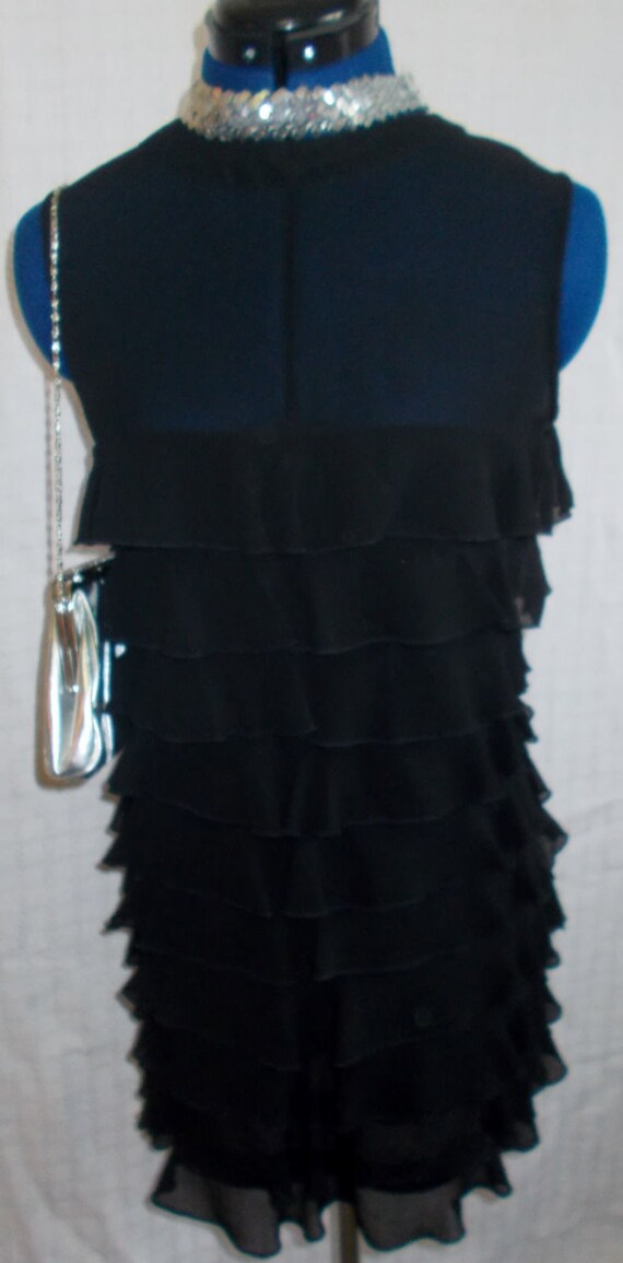 Vintage MISO retro chic/ burlesque 60's inspired blac… - Gem