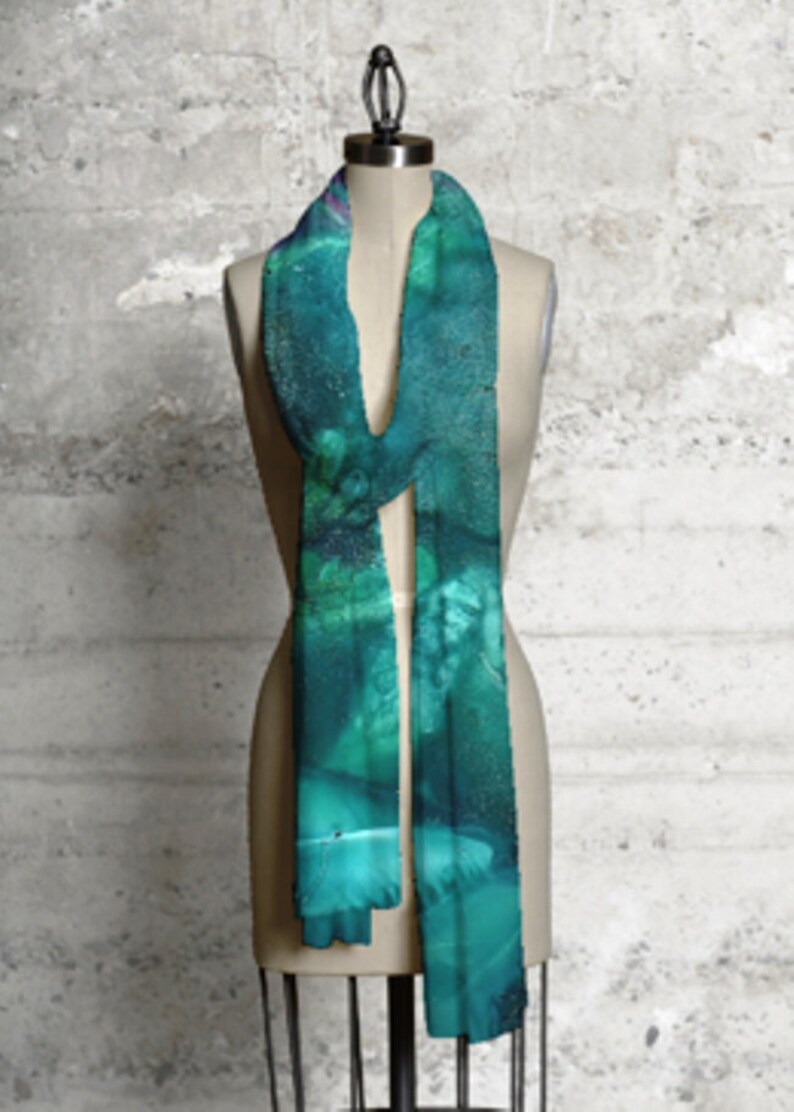 Original Exclusive Designer Modal Scarf-luxuriously Soft - Etsy