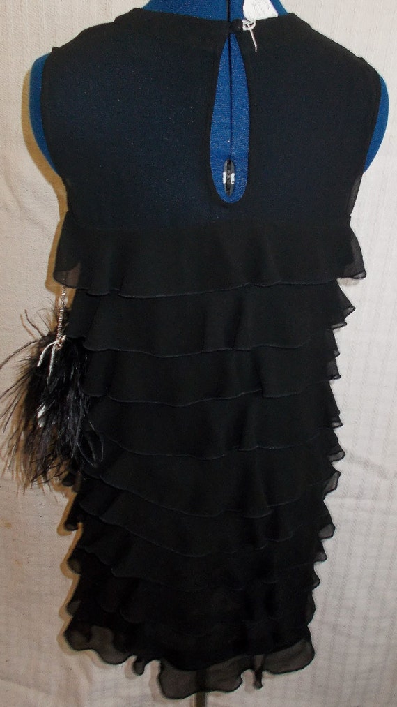 Vintage MISO retro chic/ burlesque 60's inspired blac… - Gem