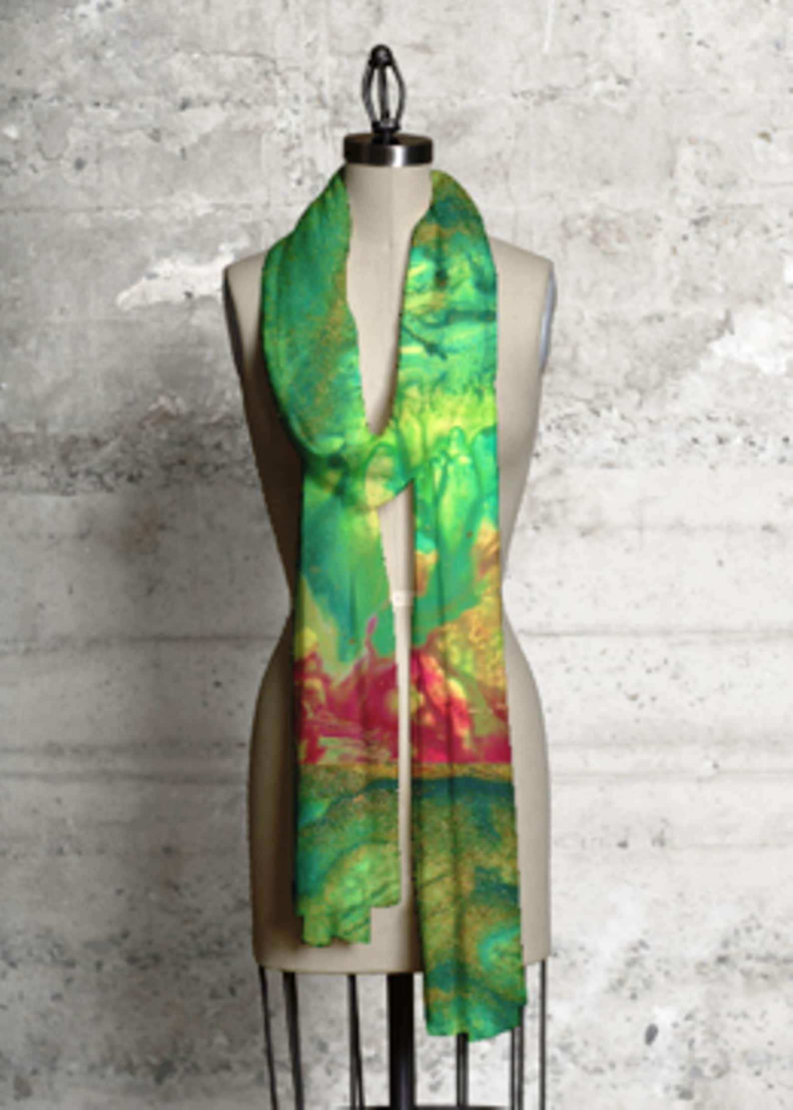 Original Exclusive Designer Modal Scarf-luxuriously Soft - Etsy