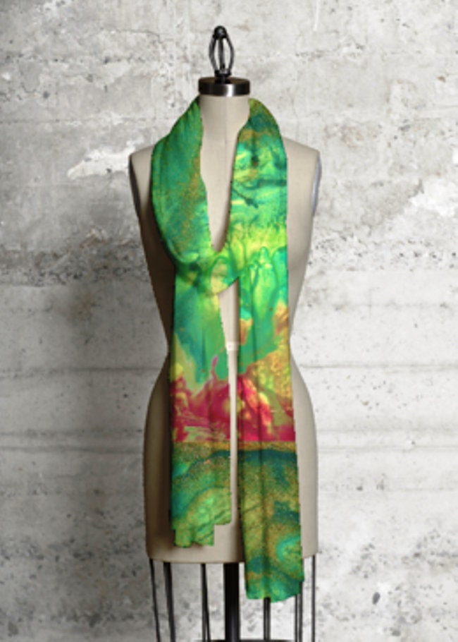 Original Exclusive Designer Modal Scarf-luxuriously Soft - Etsy