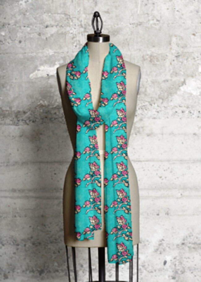 Original Exclusive Designer Modal Scarf-luxuriously Soft - Etsy