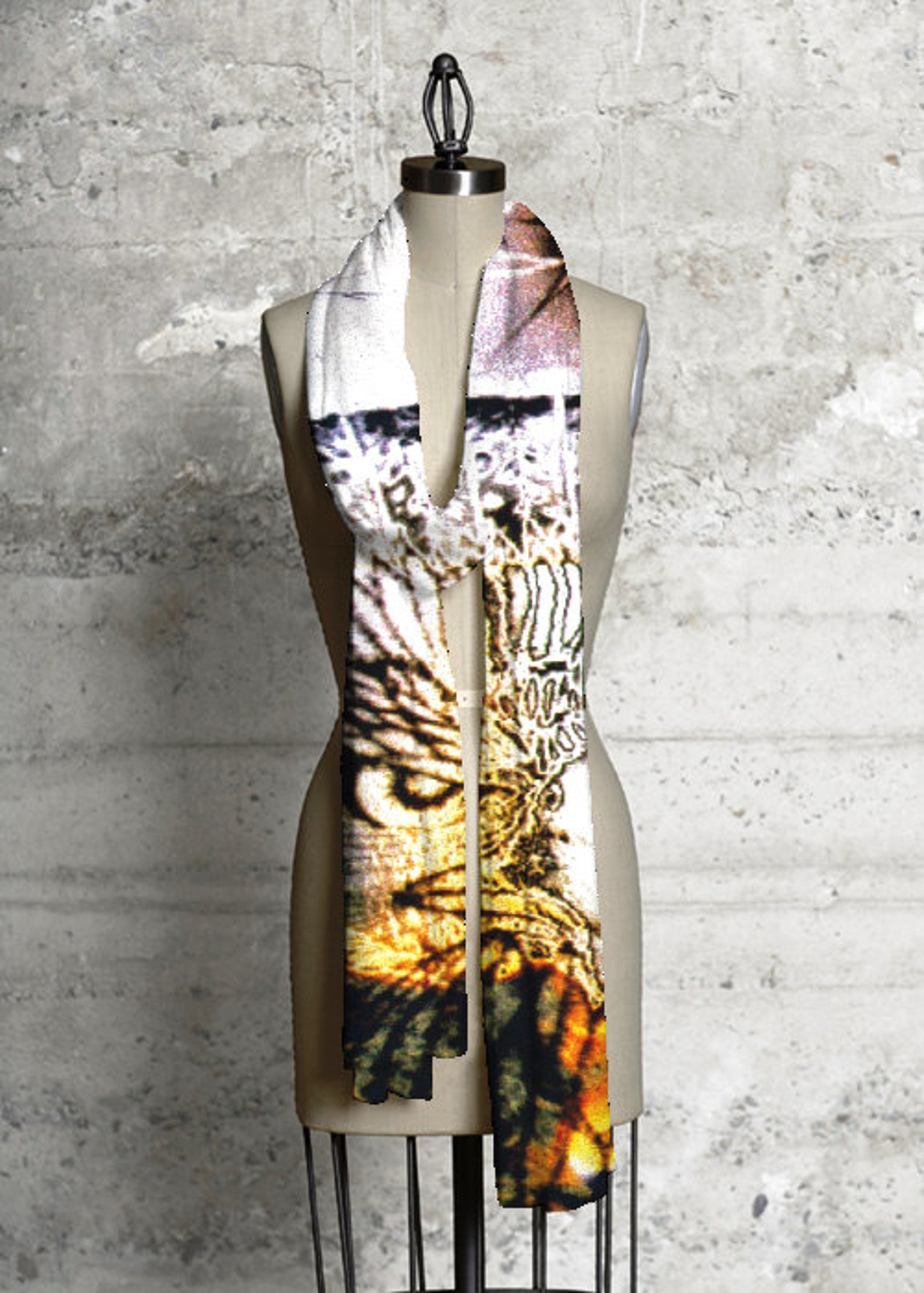 Original Exclusive Designer Modal Scarf-luxuriously Soft - Etsy