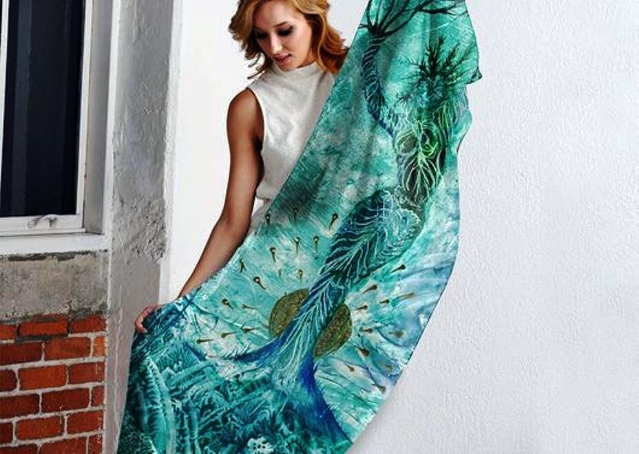 Original Exclusive Designer Modal Scarf-luxuriously Soft - Etsy