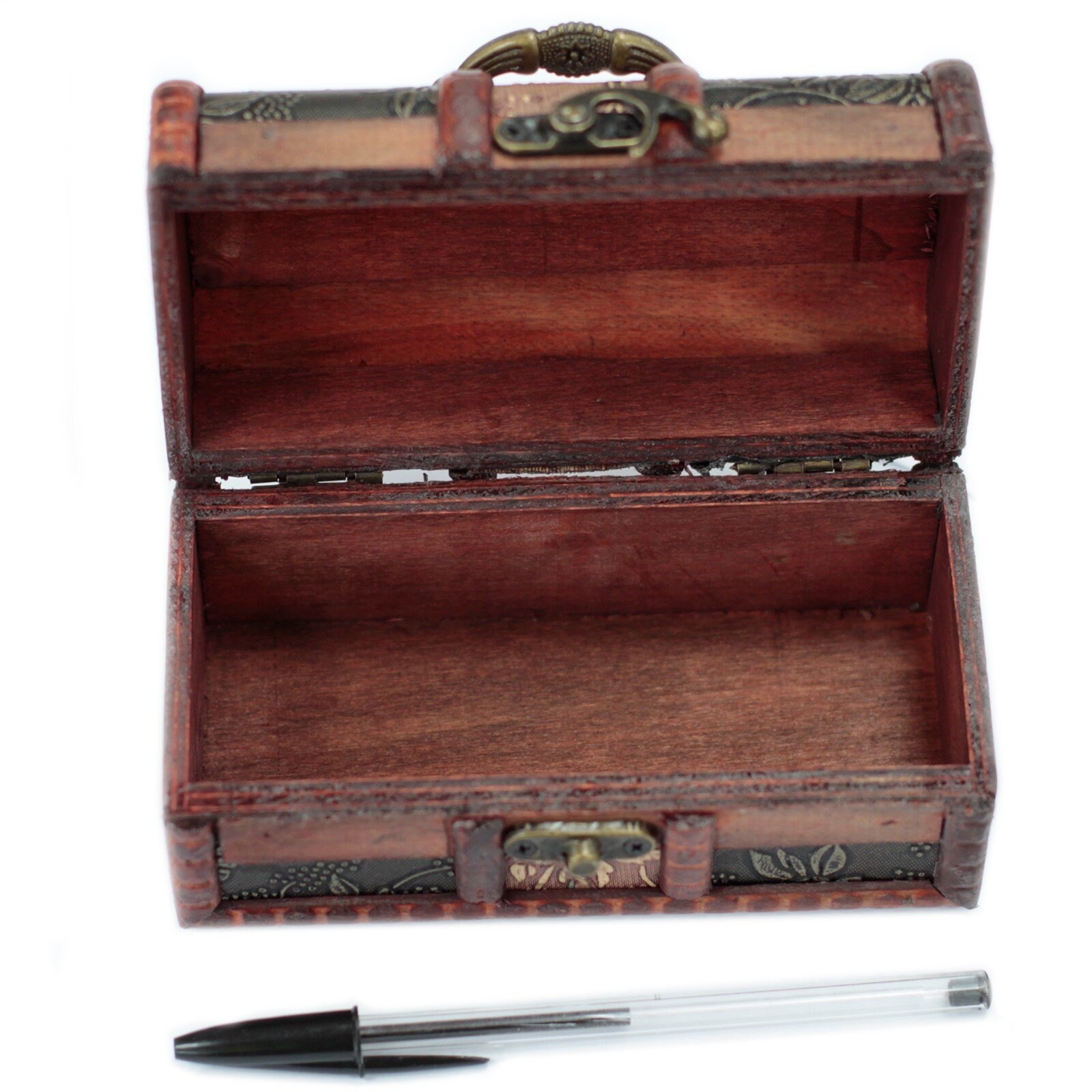 Steam Punk Hand-crafted Wooden Sets of 2 Large Colonial Boxes Metal ...