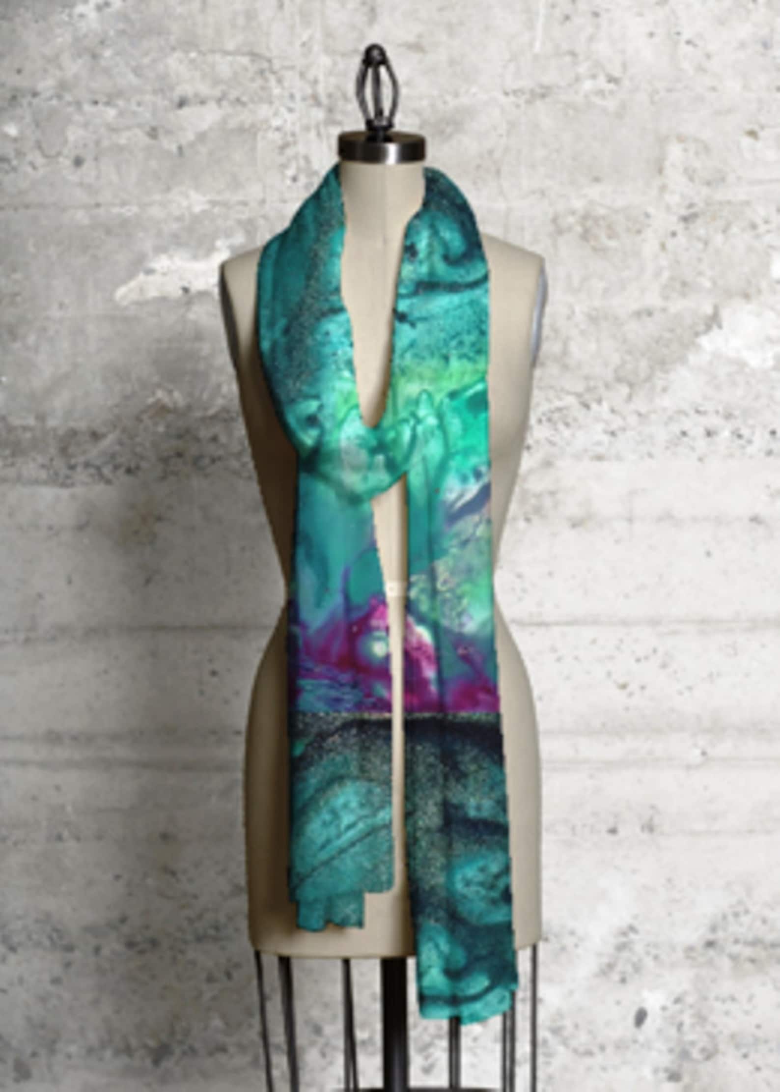 Original Exclusive Designer Modal Scarf-luxuriously Soft - Etsy