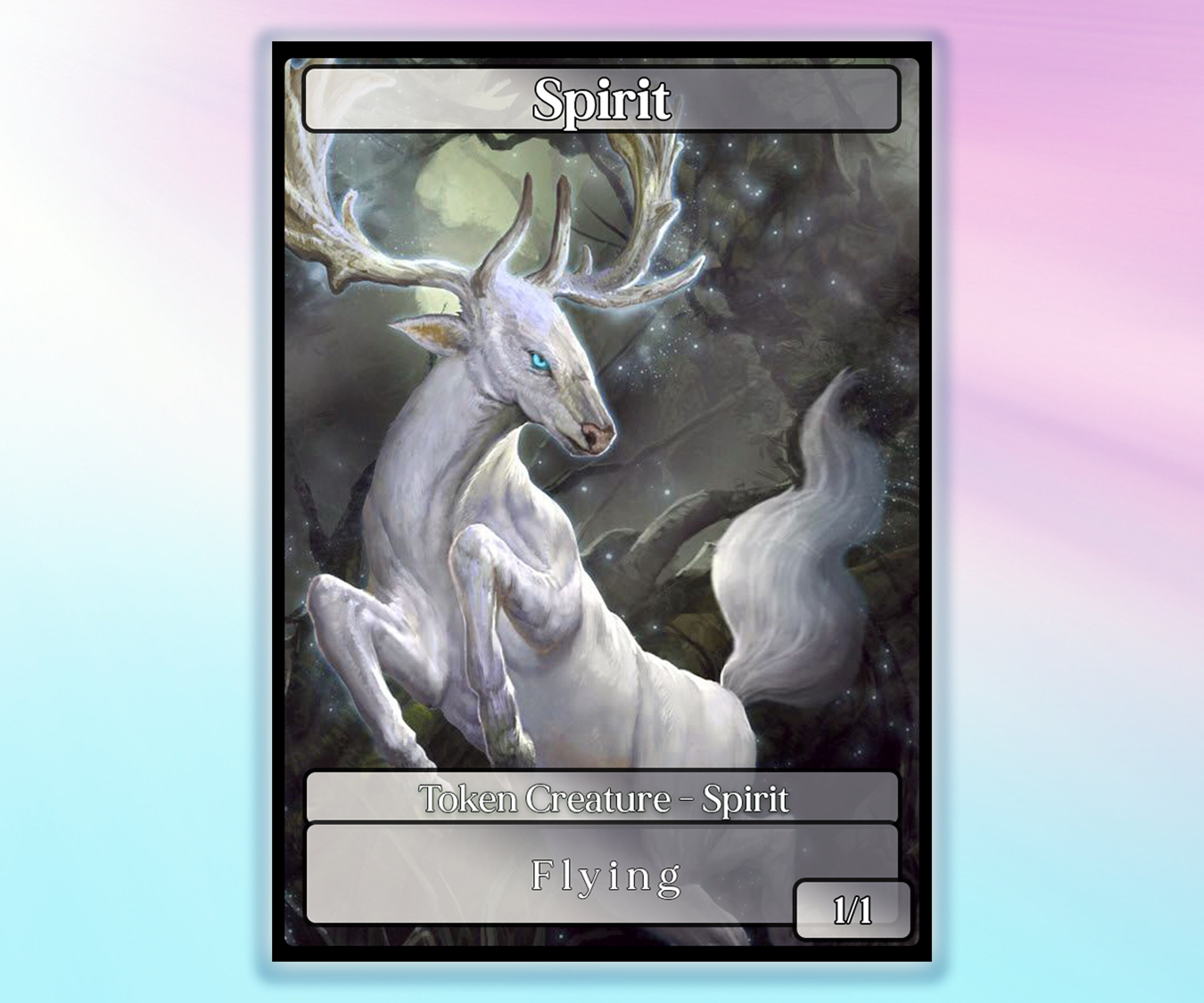 Digital Magic The Gathering TOKEN Template Etsy