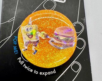 Spongebob Popsocket - Etsy