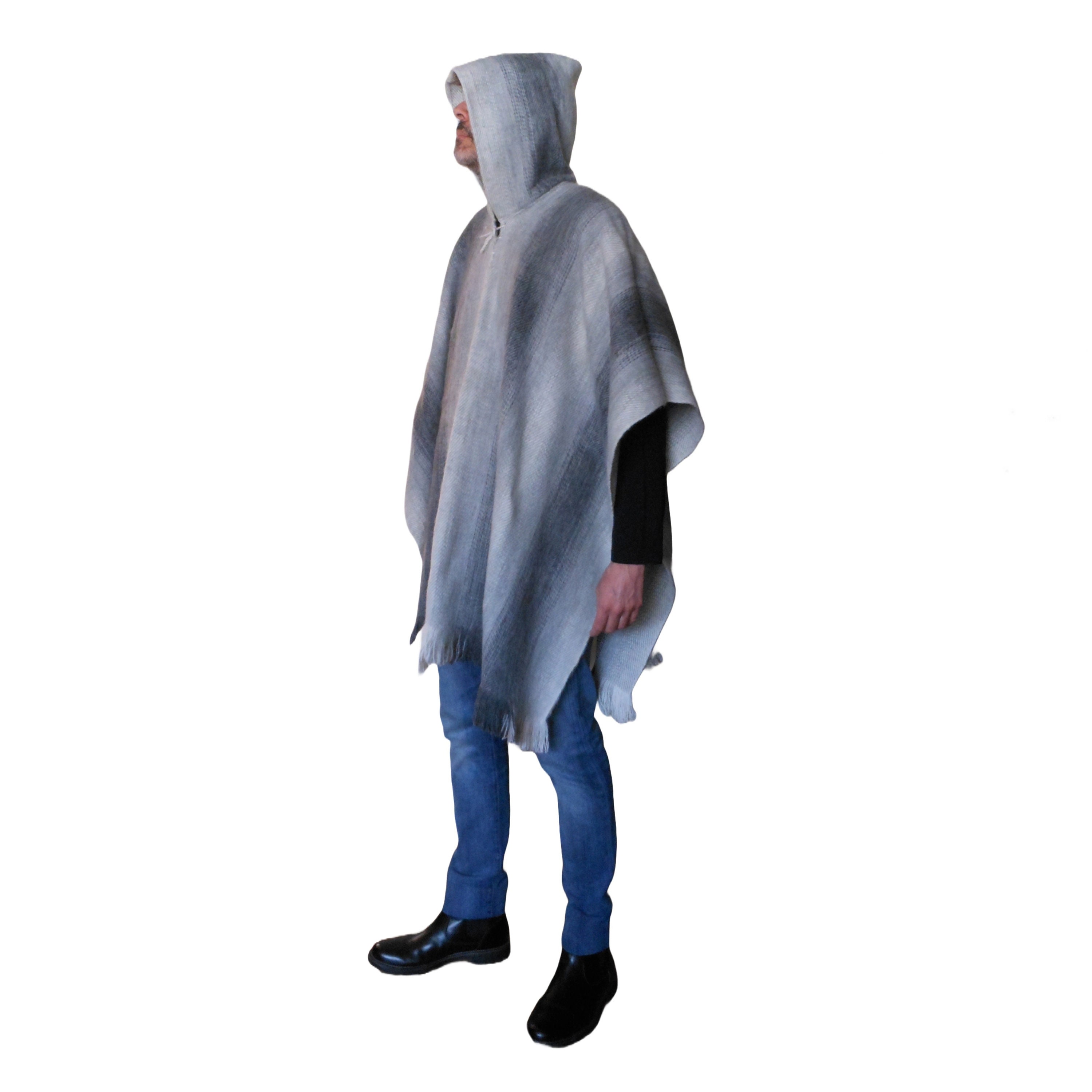 Alpaca Poncho Men Alpaca Wool Poncho Alpaca Poncho With Hood Alpaca ...