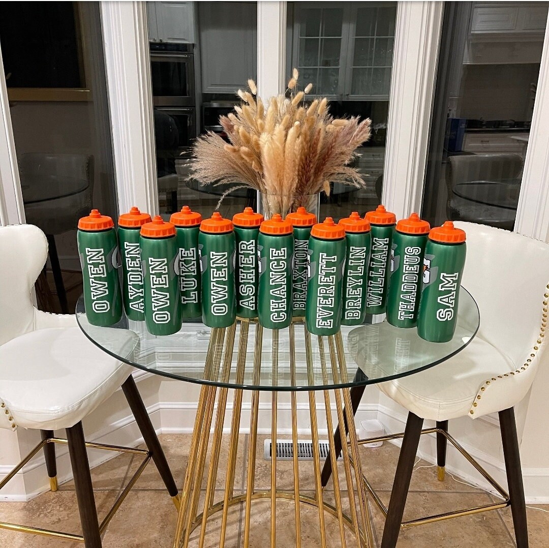 Personalized Gatorade Water Bottle With Name 32oz Sports Party Favors ...