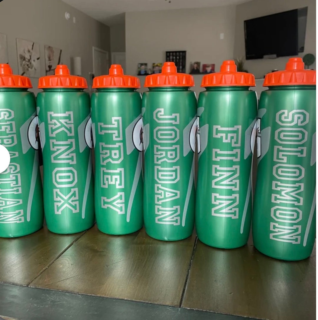 Gatorade Water Bottle Decal Name Lable. Sports Water Bottle Dacal ...