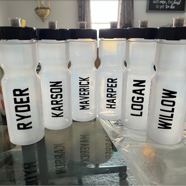Water Bottle Decal - Etsy