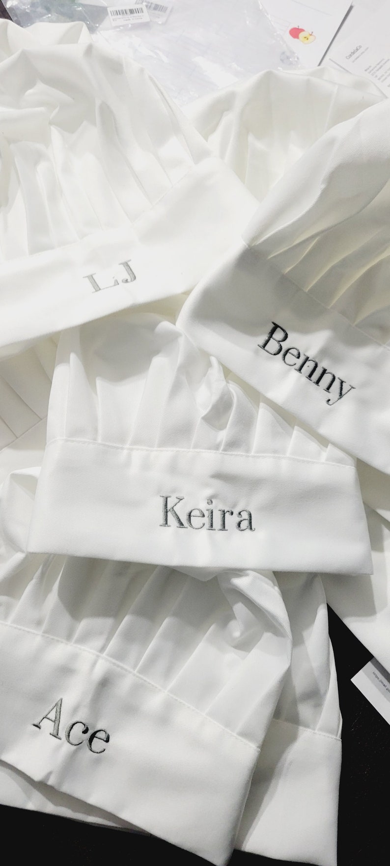Personalized Kids Chef Hat: Embroidered Name, Cooking Gift for Birthday ...