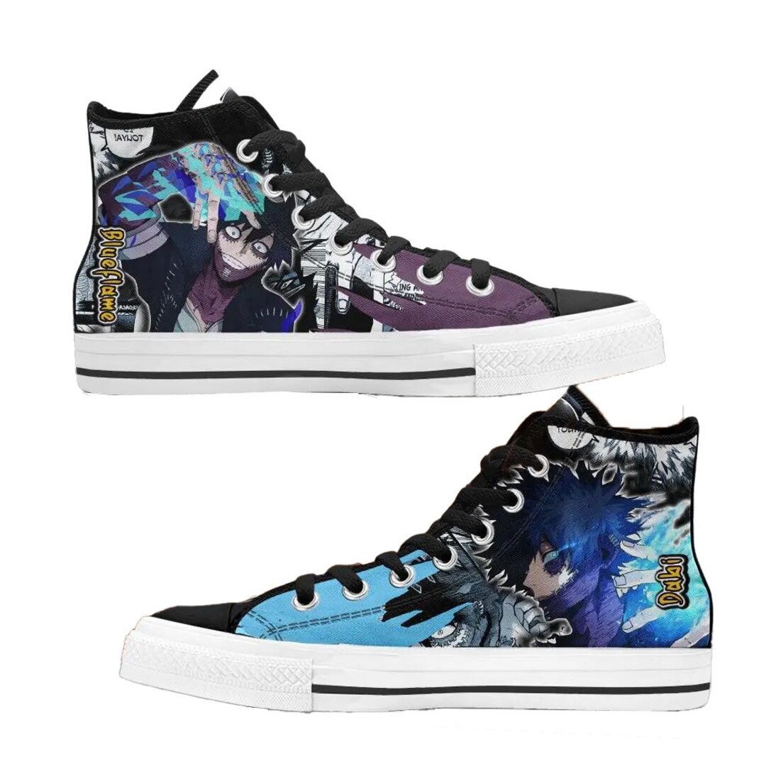 Dabi High Top Shoes Custom Anime Sneakers - Etsy