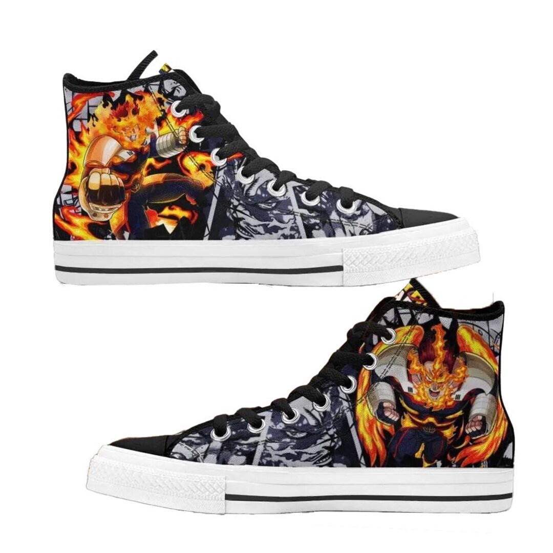 Endeavor High Top Shoes Custom Anime Sneakers - Etsy