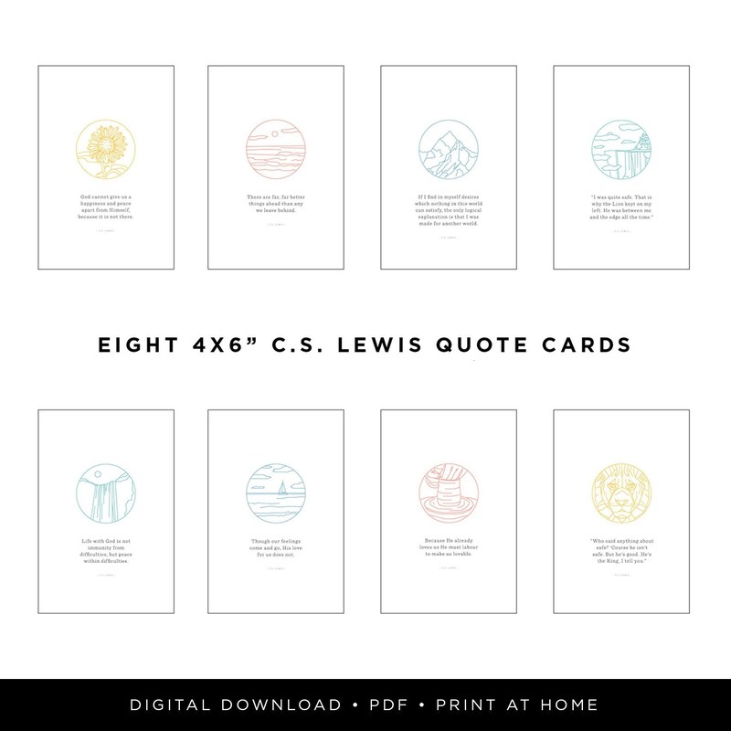 Cs Lewis Quote - Etsy