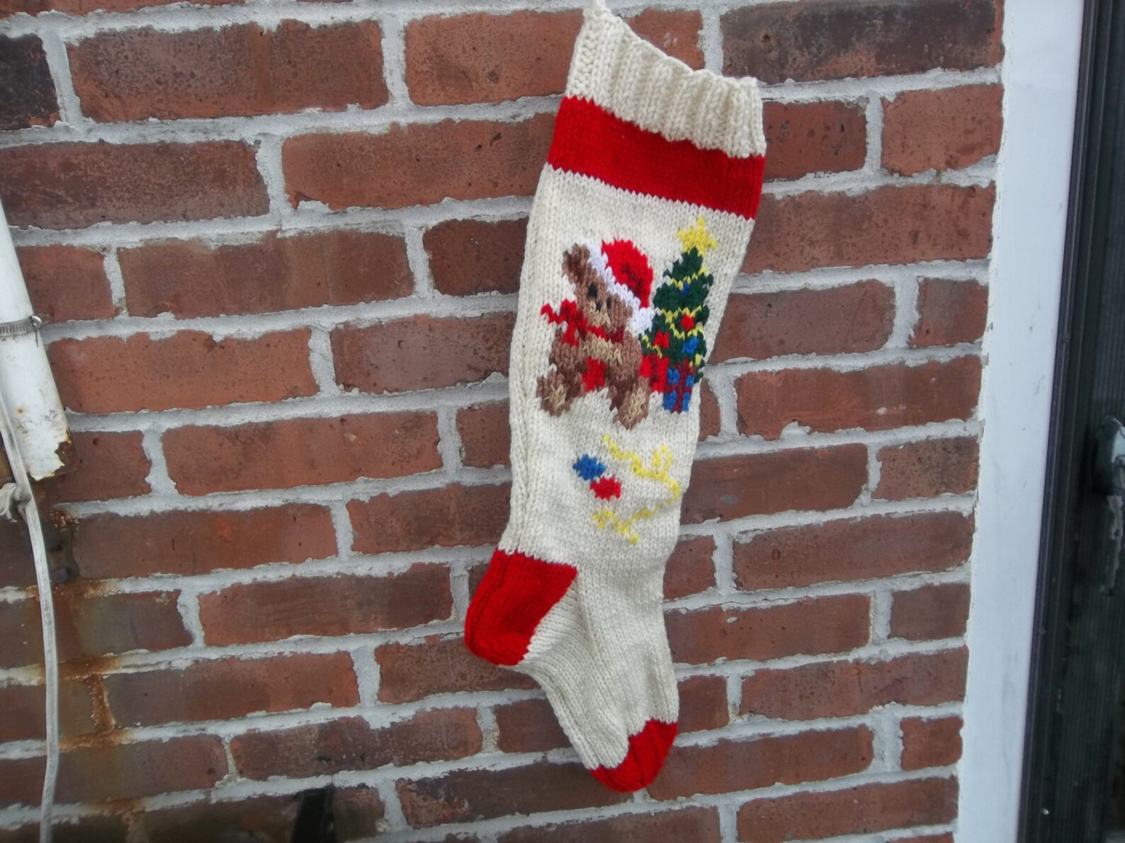 Teddy Bear Christmas Stocking, Personalized for Free - Etsy