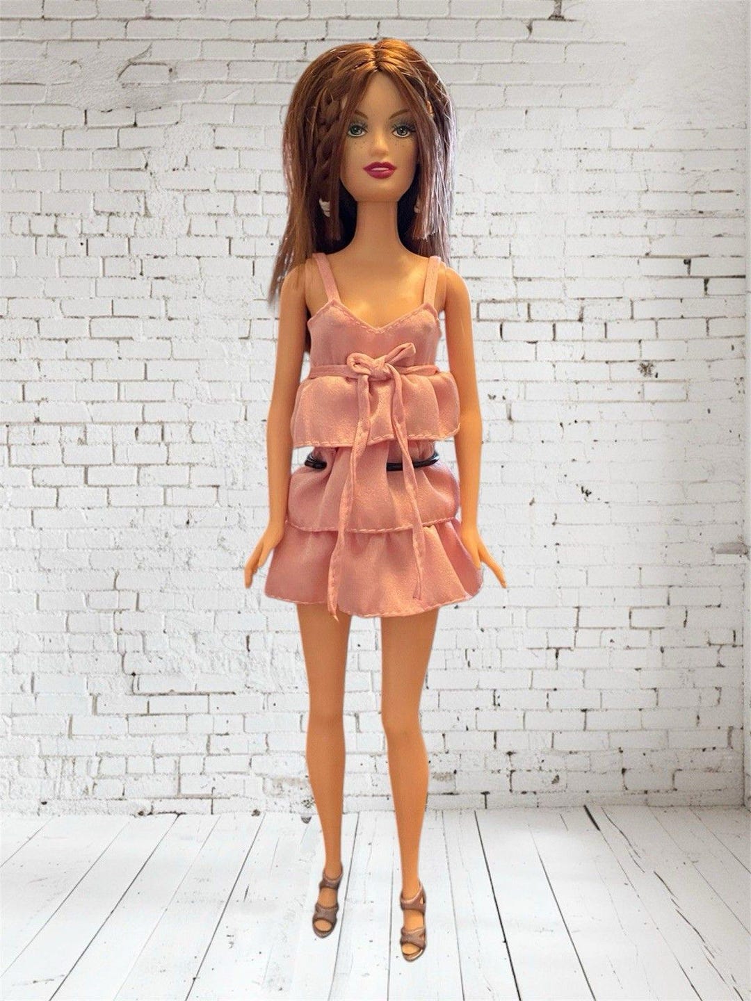 Barbie Doll Fashion Fever Drew Red Hair Freckles Green Eyes H0895 2004 ...