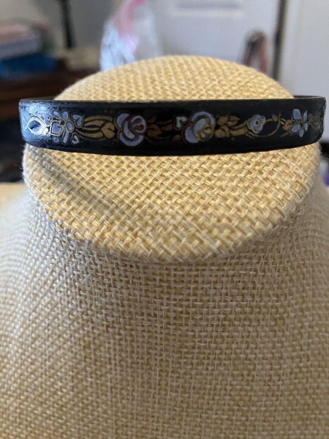 Bangle Bracelet MICHAELA FREY Team Enamel Abstract Floral Signed - Etsy