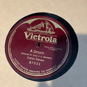 Victrola Records Lot of 10 Album Book Enrico Caruso Evan Williams - Etsy