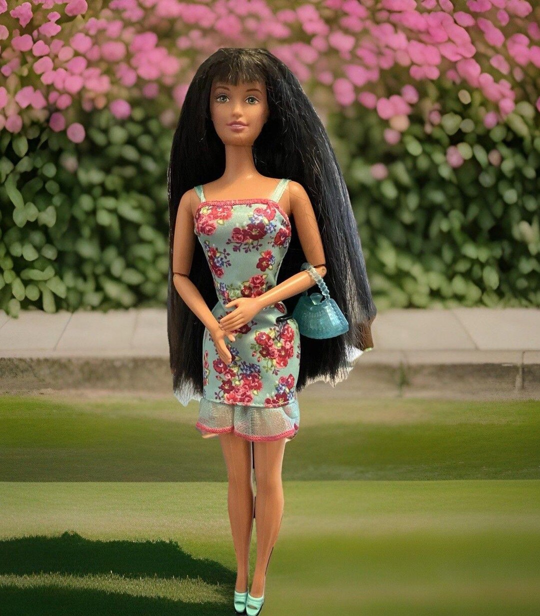 Barbie Generation Girl Ana Doll My Room Dark Hair Blue Glasses ...