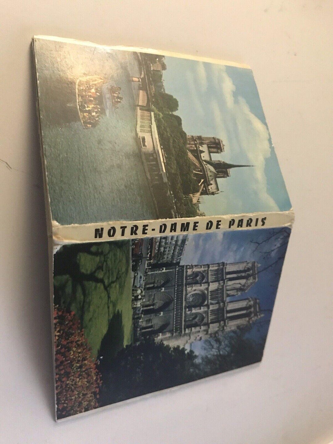 Vintage Mini Book Notre Dame De Paris Photos Facts Souvenir Booklet - Etsy
