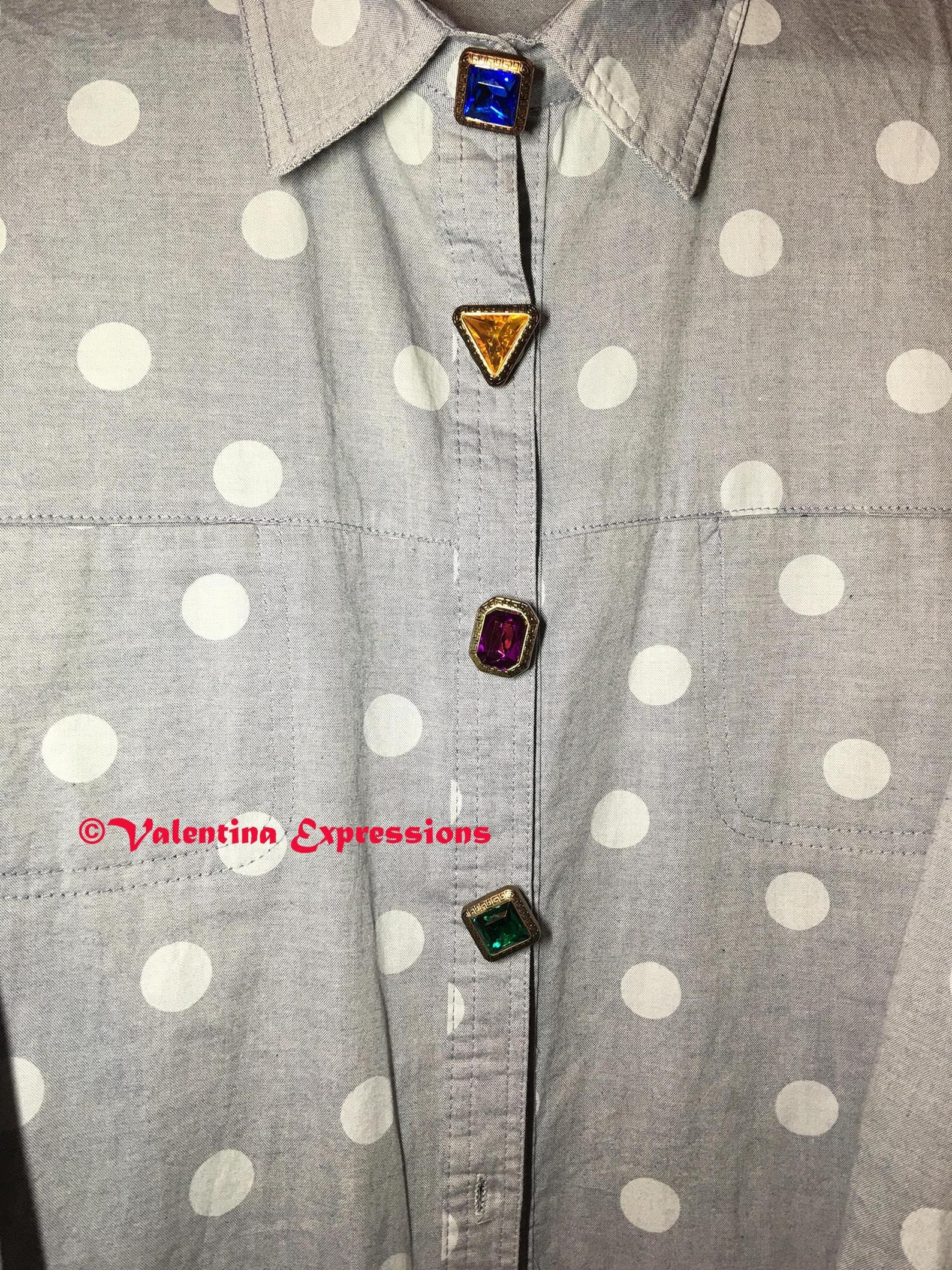 Assorted Polymer Clip Button Covers - Etsy