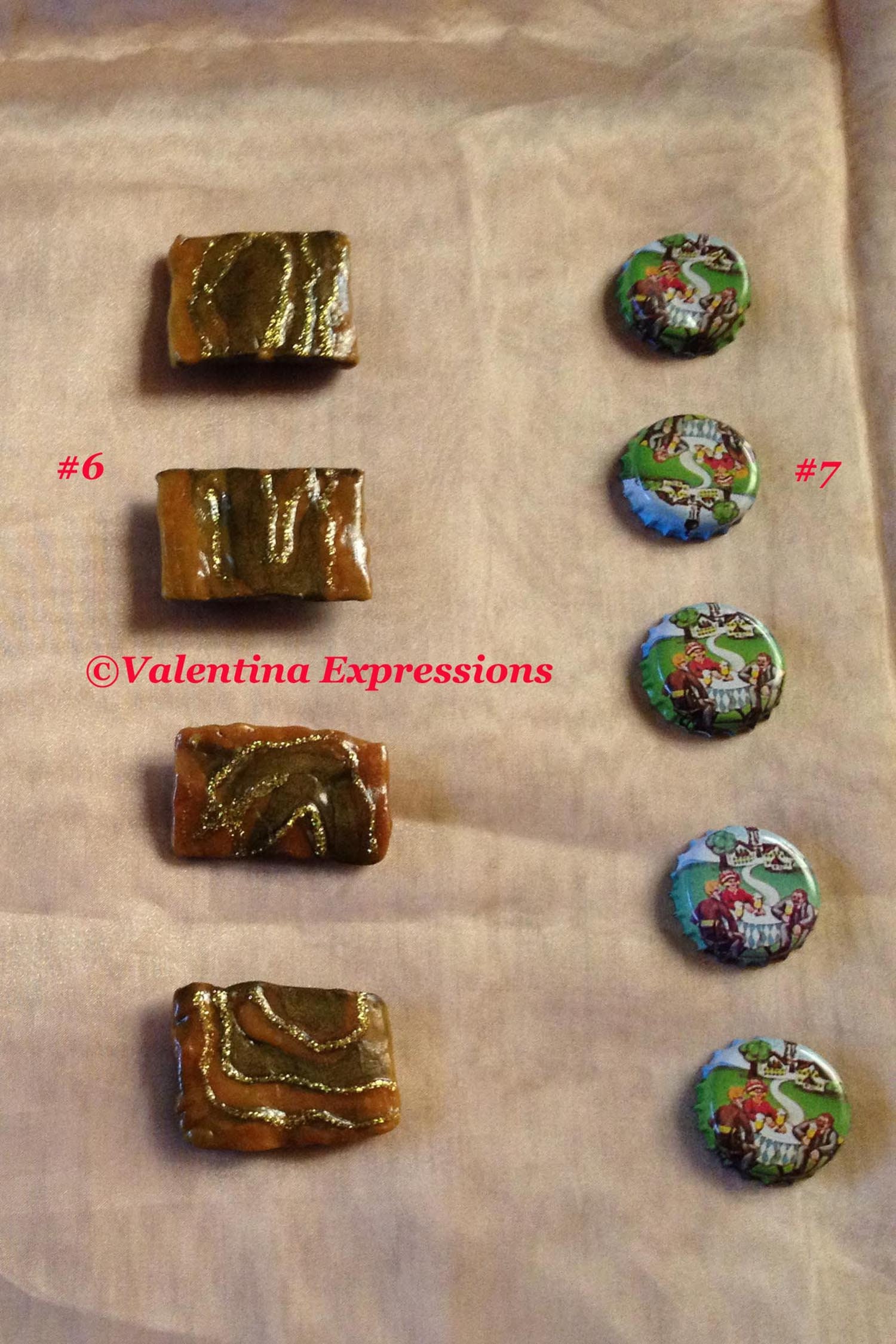 Assorted Polymer Clip Button Covers - Etsy