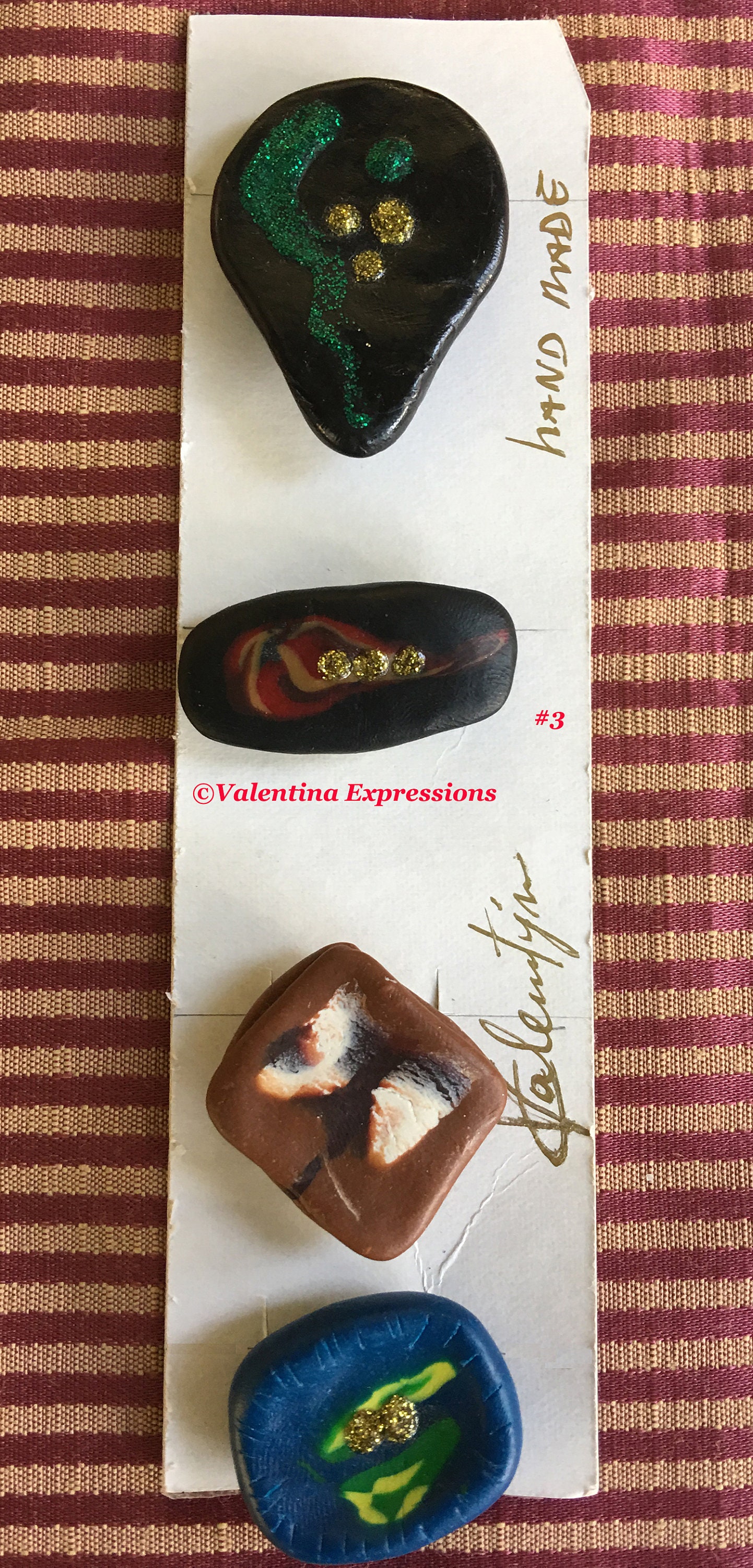 Assorted Polymer Clip Button Covers - Etsy